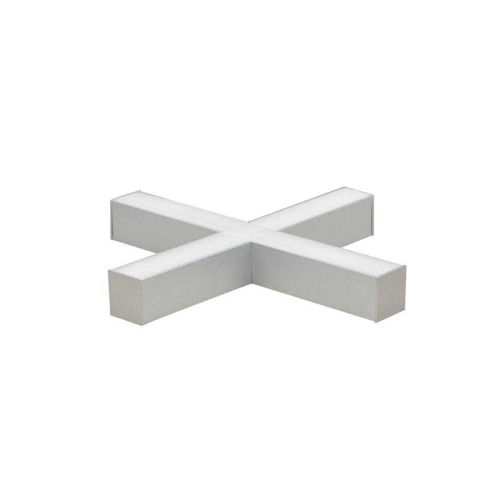 "X" Shaped L-Line LED Direct Linear w/ Dedicated CCT, 5200lm / 3000K ...